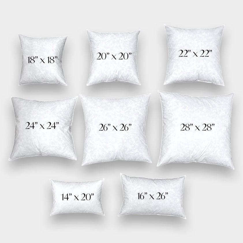 Down Feather Pillow Insert – Fabric Showcase