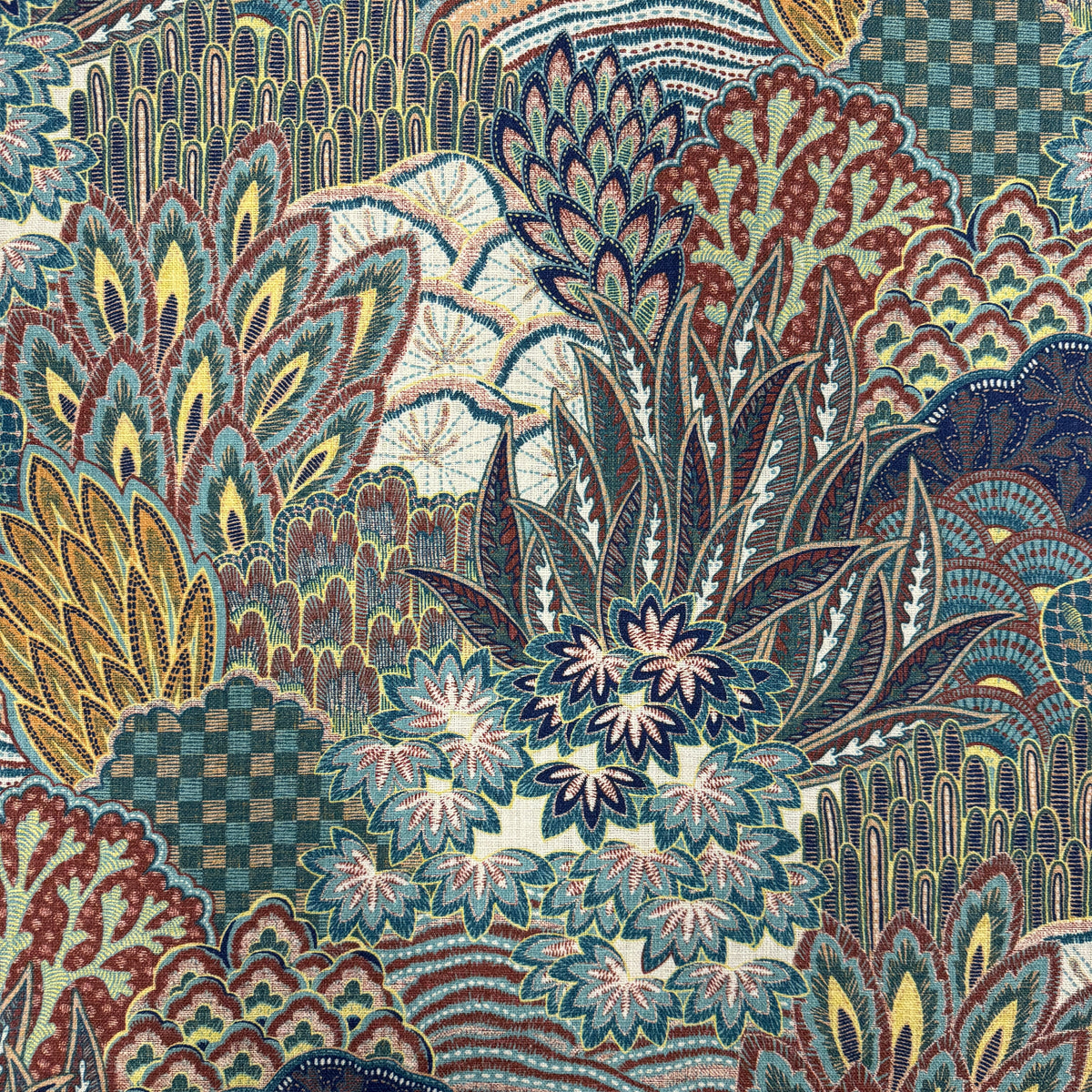 Hamilton Giardino Sapphire Designer Home Decor Fabric Custom Upholstery ...