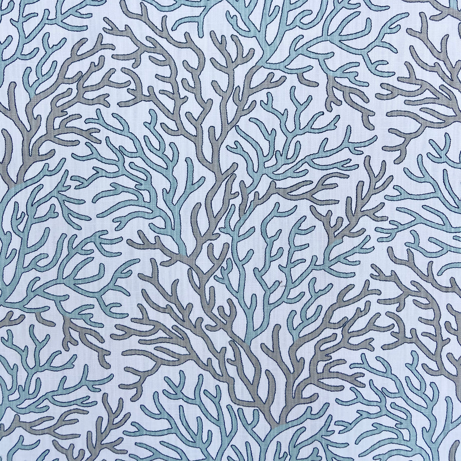 coral pattern fabric